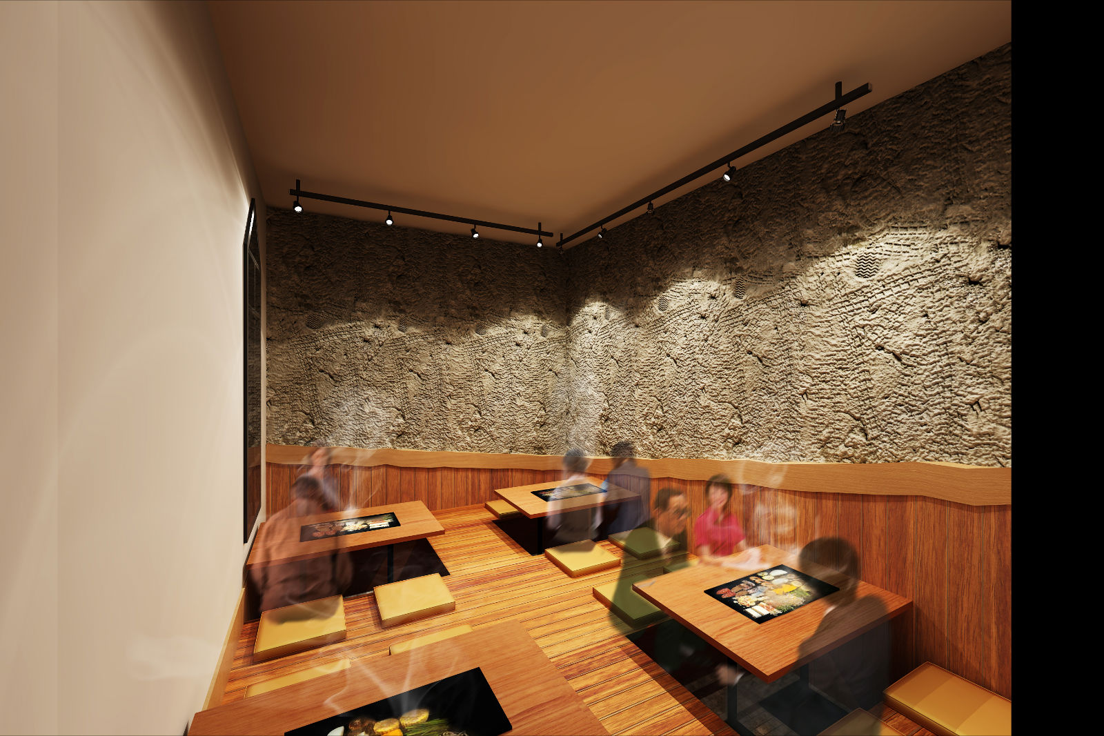 3D prespective Teppanyaki | Dynamicwork.co.,ltd