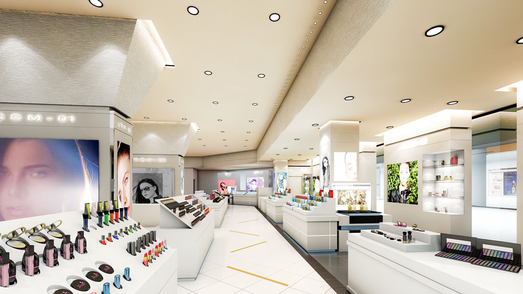 ภาพ Perspective ศูนย์การค้า Singapore Isetan | Dynamicwork.co.,ltd