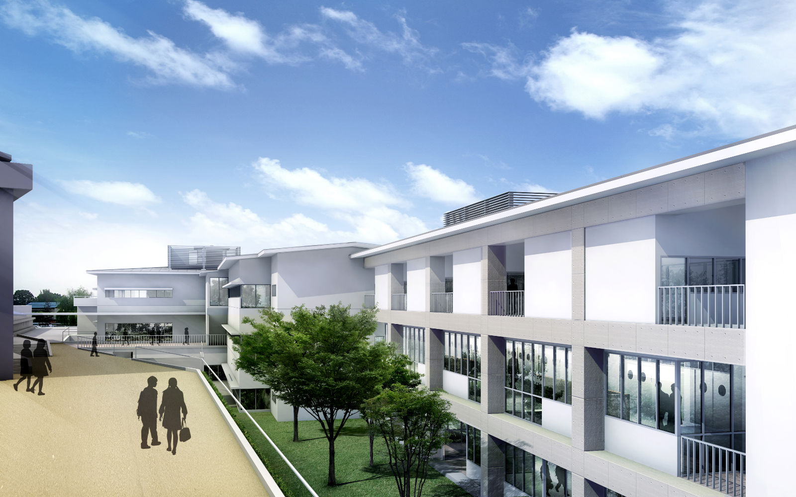 ภาพ Perspective อาคาร ShintouJunior | Dynamicwork.co.,ltd