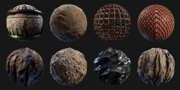 ฟรีอีกแล้ว !! แจก Fantasy Battlefield Materials บน Substance Source ...